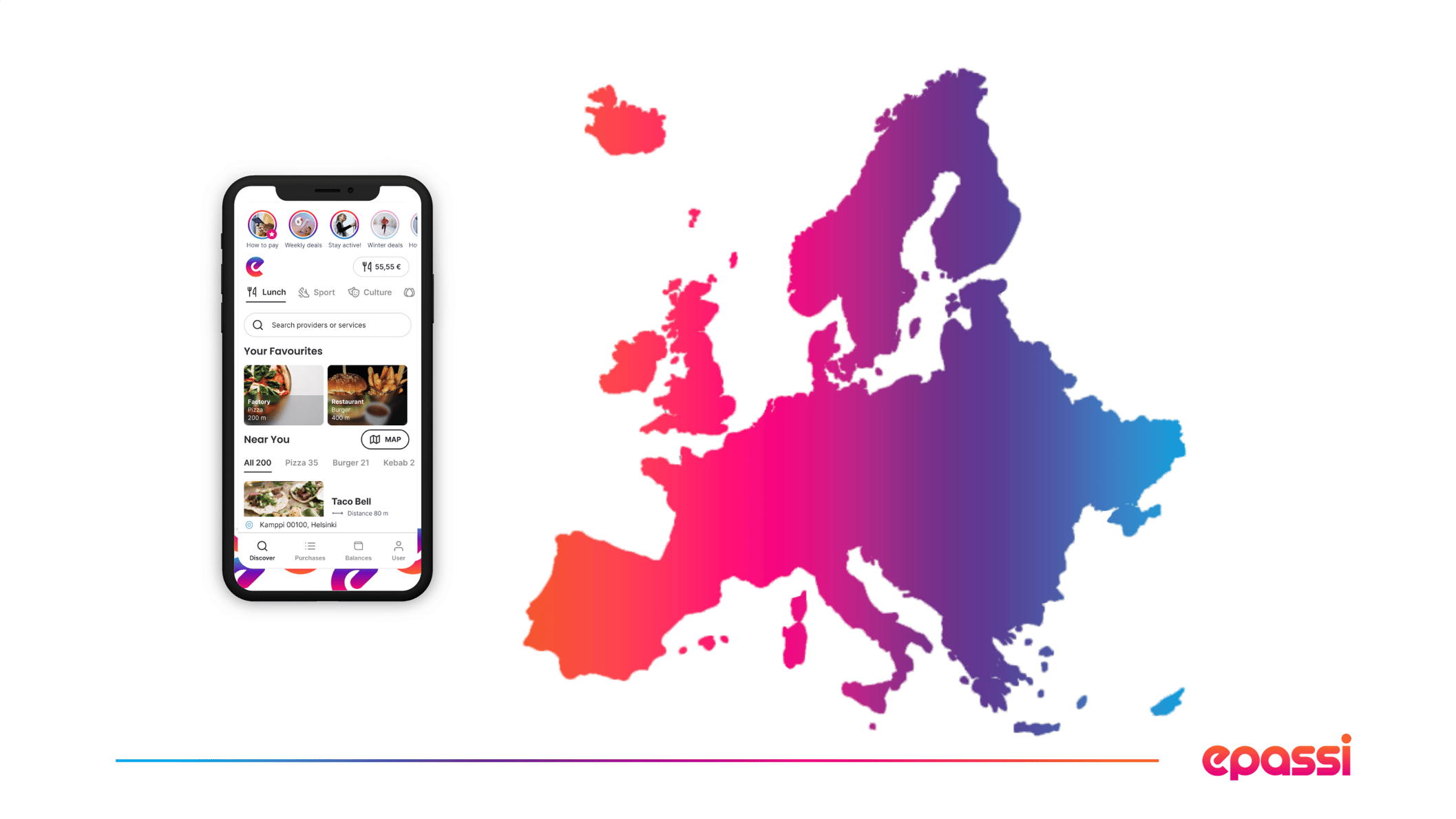 Epassi yhdistää voimansa Smartumin kanssa ja vahvistaa laajentumistaan Euroopassa. | Epassi